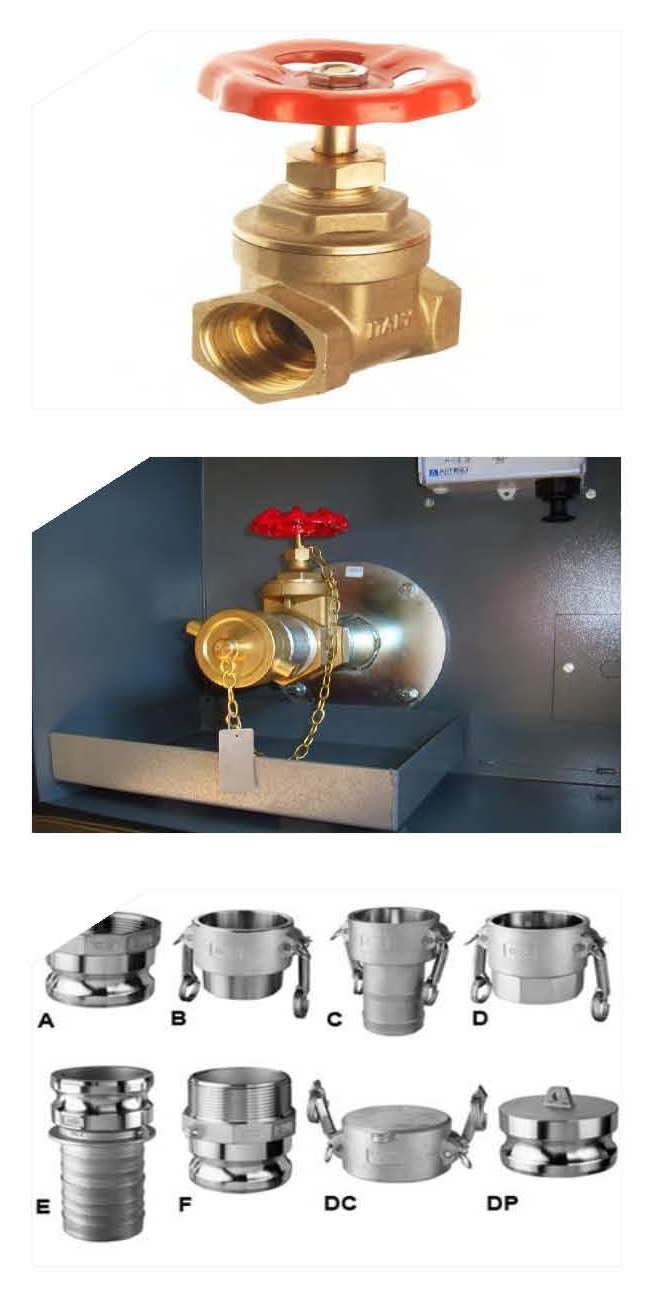 Fuel Fill Valves with Dustcap - WeldCut Middle East FZE